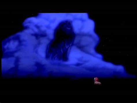 The Lion King Simba And Mufasa Ghost