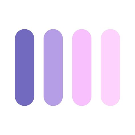 Aestethic Purple Color Palette Amazing Color Setpurple Color Schemes