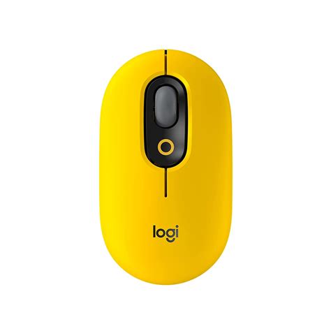 Logitech Pop Optical Wireless Mouse Yellow