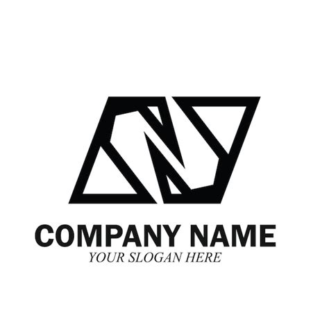 Premium Vector N Letter Logo Template
