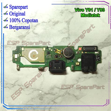 Jual Vivo Y91 Y93 Y95 Mtk Papan Konektor Cas Pcb Ui Board Charger Mesin