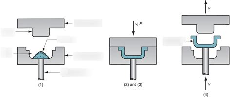 Diagram Of Compression Moulding Quizlet