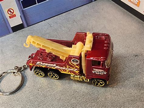 Ford Cab Over Tow Truck Keychain Diecast Wrecker Keychain Etsy