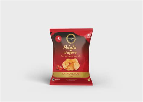 Puff And Chips Pouch Packaging Behance
