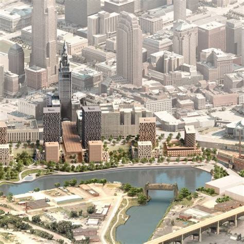 Adjaye Associates Unveils Plans For Riverfront Development In Cleveland
