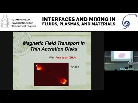 Free Video Magnetic Field Transport In Thin Accretion Disks Ethan