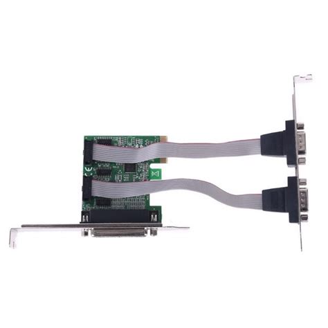 AX99100 Chipset PCI Express Expansion Card Adapter Converter For Serial Parallel Port RS 232 COM