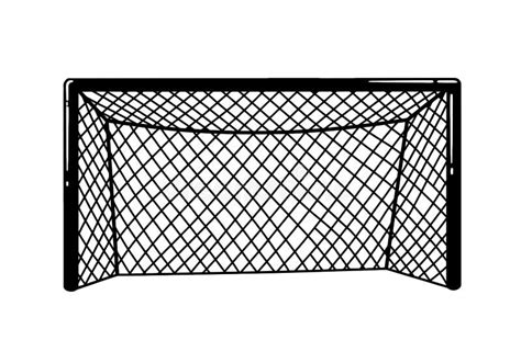 Football Net Clip Art Stock Image Illustration Of Graphic 361871745