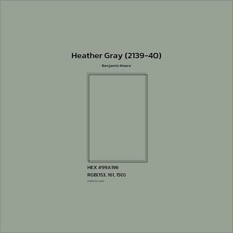Why Is It Called Heather Gray Boreal Colors