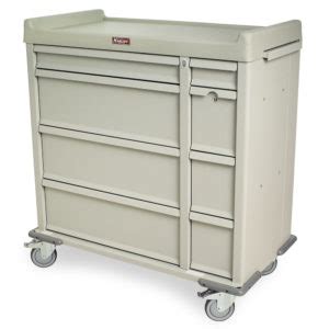 Punch Card Medication Cart 750 Punch Card Capacity Key Lock Sl600pc