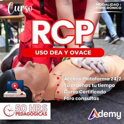 Rcp Uso De Dea Y Ovace 50 Hrs Otec Ademy