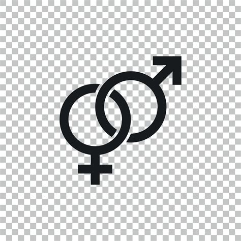 Gender Sign Vector Icon Men And Women Concept Icon 25921321 Vector