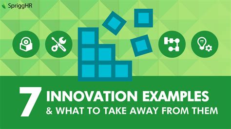 7 Examples Of Innovation And Key Takeaways • Sprigghr