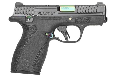 Smith And Wesson Bodyguard 20 380 Acp Pistol With Turquoise Pvd Barrel