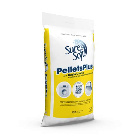 Suresoft® Pelletsplus® With Resin Clean® Water Softener Salt