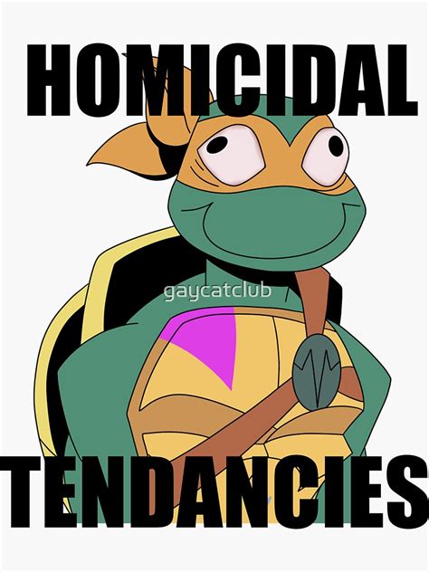 Rottmnt Rise Of The Ninja Turtles Mikey Michelangelo Sticker Sticker
