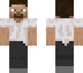 Treption Steve Custom Minecraft Skin