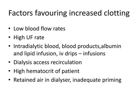 Anticoagulation In Hemodialysis Pptx