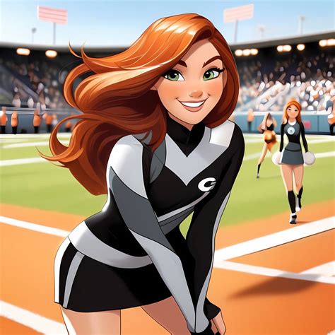 Kim Possible Cheerleader Cartoon 11 By Quantumreel On Deviantart