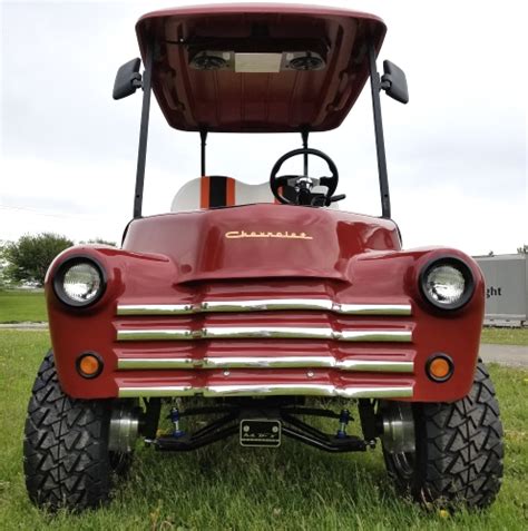Lifted 47 Old Truck Custom Golf Cart Club Car Precedent With Lift Kit