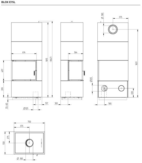 Moodulkamin Blox E75l Salvestav Disainkütteseadmed OÜ