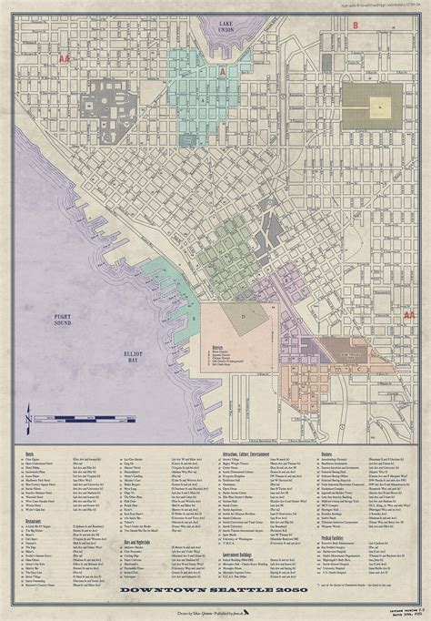 Shadowrun Seattle Downtown Zones And Districts By Mnnoxmortem On Deviantart