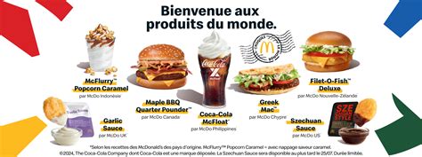 Cet été 7 Produits Du Monde Débarquent Chez Mcdonalds