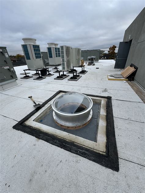Circular Dome Curb Mount Skylight With Aluminum Curb Artistic Skylight