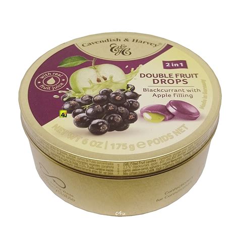 Cavendish And Harvey Blackcurrant Apple Drops Candy 175 Gr Kaleng Lazada Indonesia