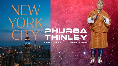 Phurba Thinley Bhutanese Comedian Cultural Night In New York