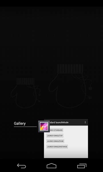 Android Default Launchmode Of Launcher Activity Stack Overflow