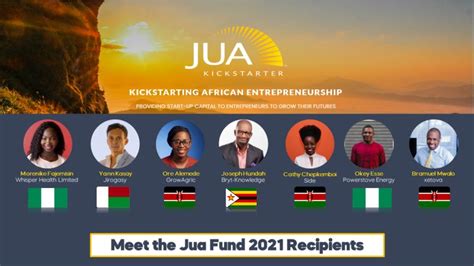 Inspiringafricasentrepreneurs Juafund Jua Fund