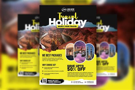 Vacation Flyer Templates 1200 Travel Flyer Templates For Free