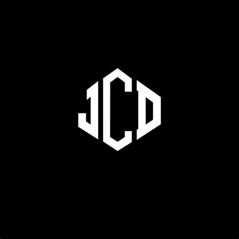 Jcd Letter Logo Design With Polygon Shape Jcd Polygon And Cube Shape Logo Design Jcd Hexagon