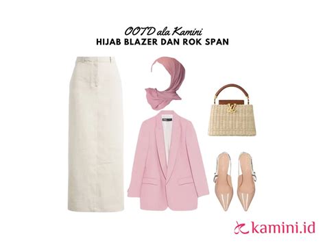10 Ootd Hijab Dengan Blazer Yang Stylish Dan Kekinian