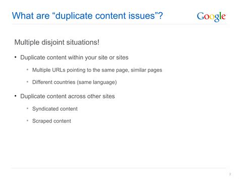 Getting Rid Of Duplicate Content Iss Ben Dangelo Ppt