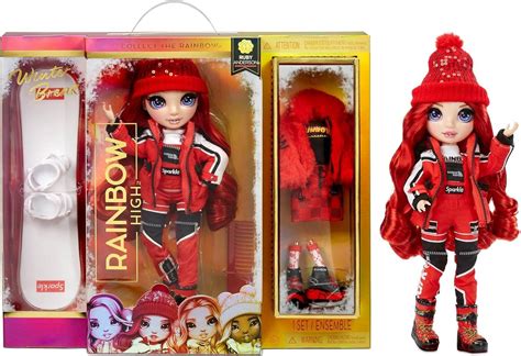 Rainbow High Fashion Doll Winter Break Ruby Anderson Red 30cm Buy Best Price In Uae Dubai