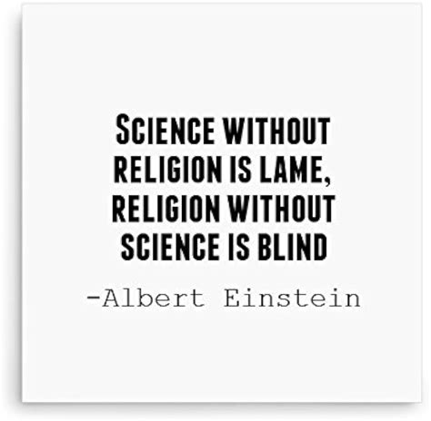 Albert Einstein Science Quote