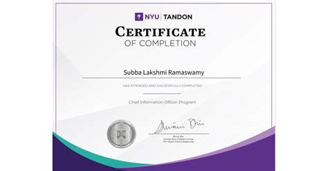 Im Thrilled To Announce That Ive Successfully Completed The Chief