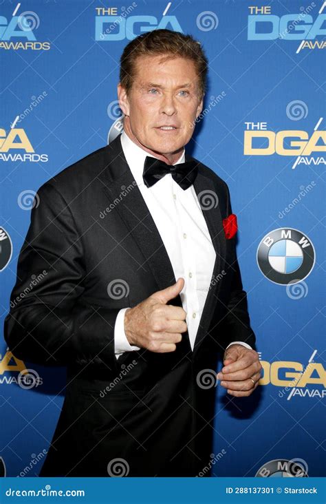 David Hasselhoff Editorial Photo Image Of Hotel Dress 288137301