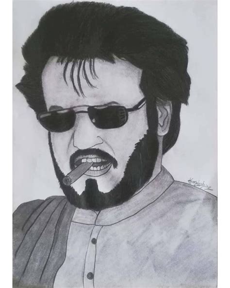 Rajinkanth ️ Easy Drawings Pencil Drawing Images Pictures To Draw