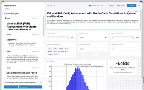 Risk Modeling In Python With Datalore And Ai Assistant The Datalore Blog