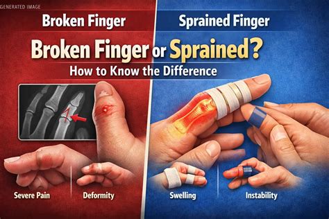 How To Tell If Finger Is Broken Or Sprained 9 Proven Easy Signs