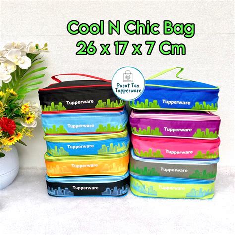 Jual Tas Tupperware Cool N Chictas Cnctas Bekal Makan Tupperware Hanya Tas Sajazipper Bunga