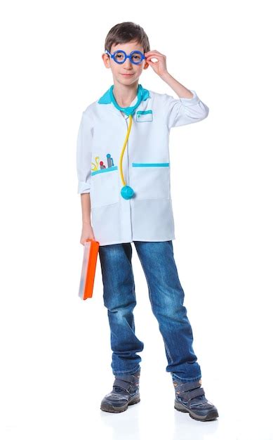 Premium Photo | Little doctor