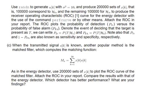 Please Use Only MATLAB To Finish The Chegg
