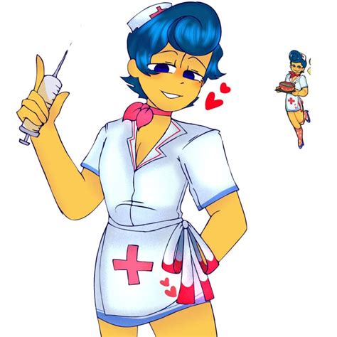 rule 34 arm behind back blue hair bowtie fully clothed hand behind
