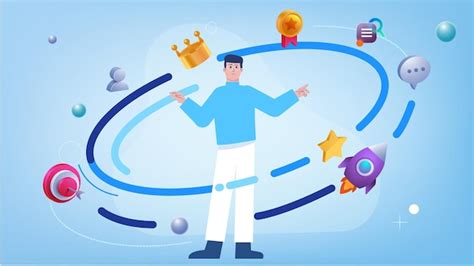 Premium Vector Office Character Illustration02