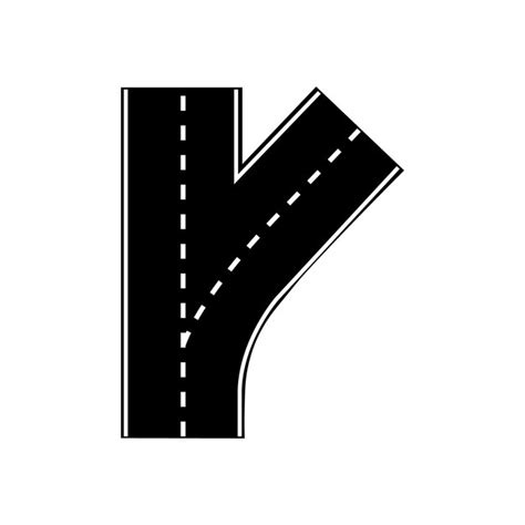 고속도로 아이콘 로고 벡터 디자인 서식 파일 프리미엄 벡터