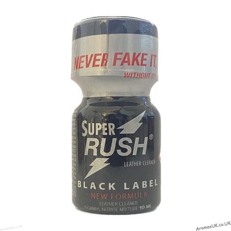 Experience Thrills Rush Black Label 10ml Strong Poppers